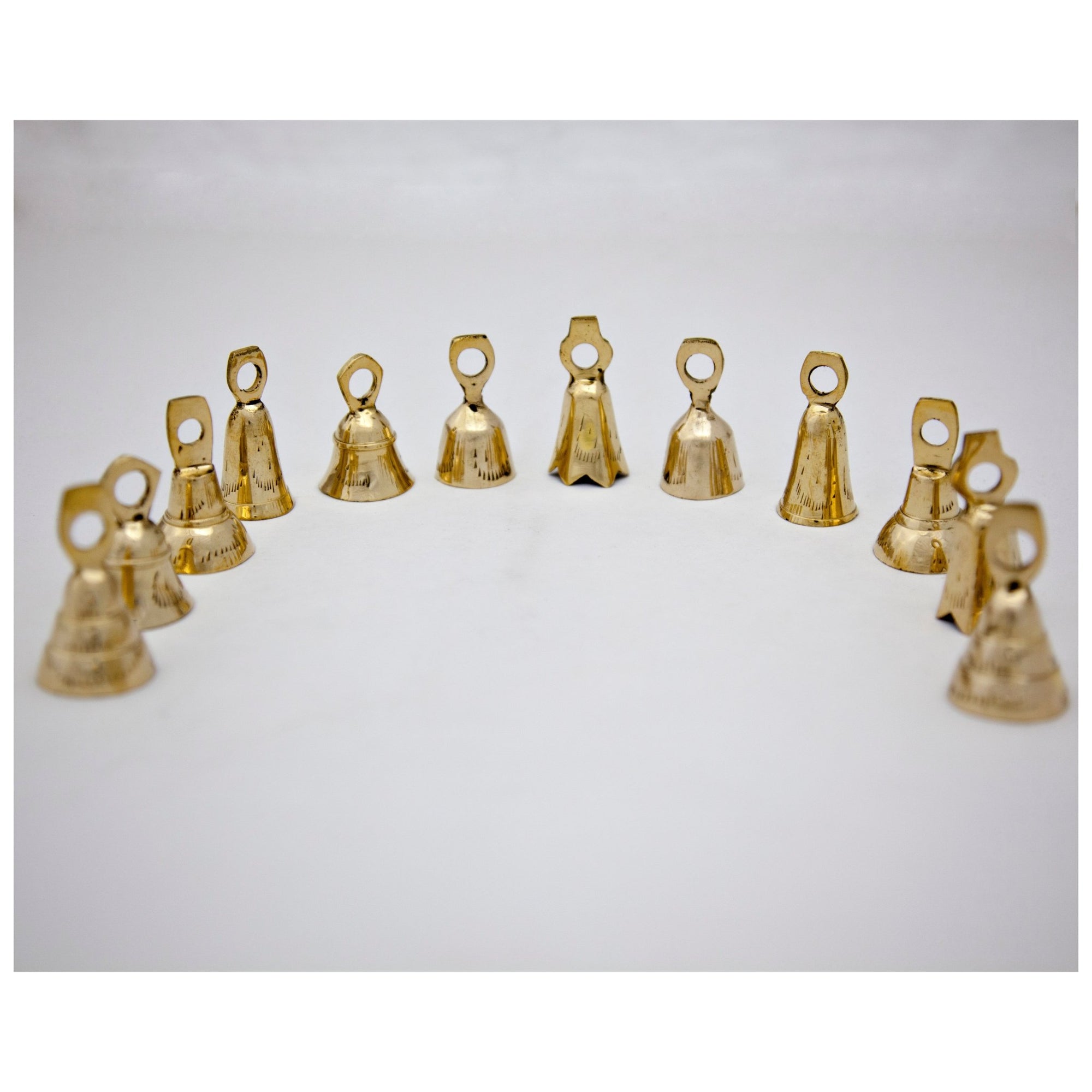 2" Assorted Brass Bells at Bellbazaar.com