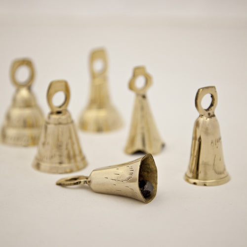 2.5" Assorted Brass Bells Set at Bellbazaar.com
