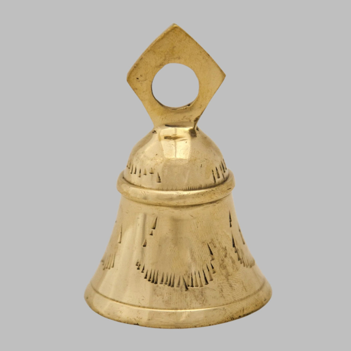 3" Assorted Brass Bells at Bellbazaar.com
