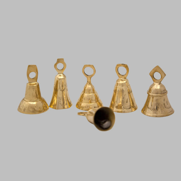 3" Assorted Brass Bells at Bellbazaar.com