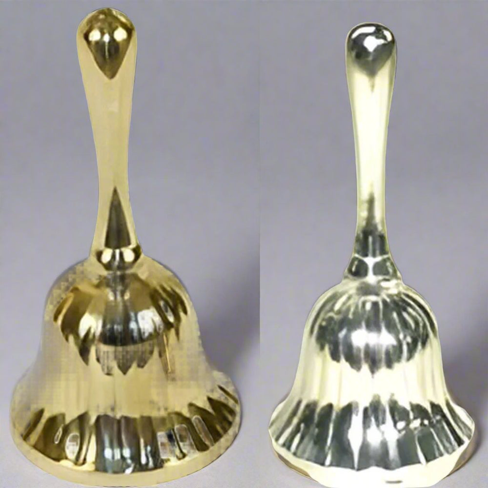 3.5-Inch Tall Brass Handbell at Bellbazaar.com