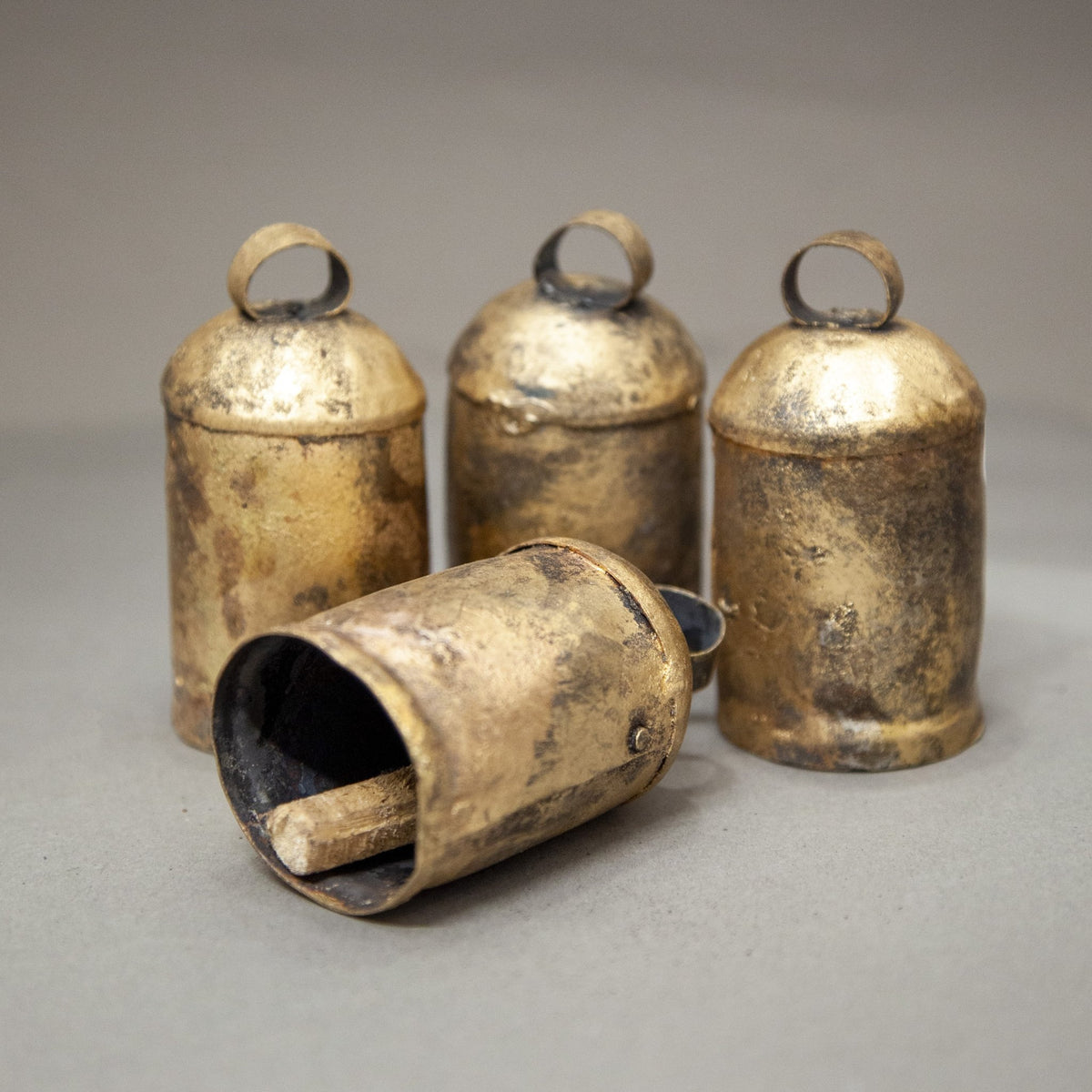 Tin Bell with Wood Striker at Bellbazaar.com